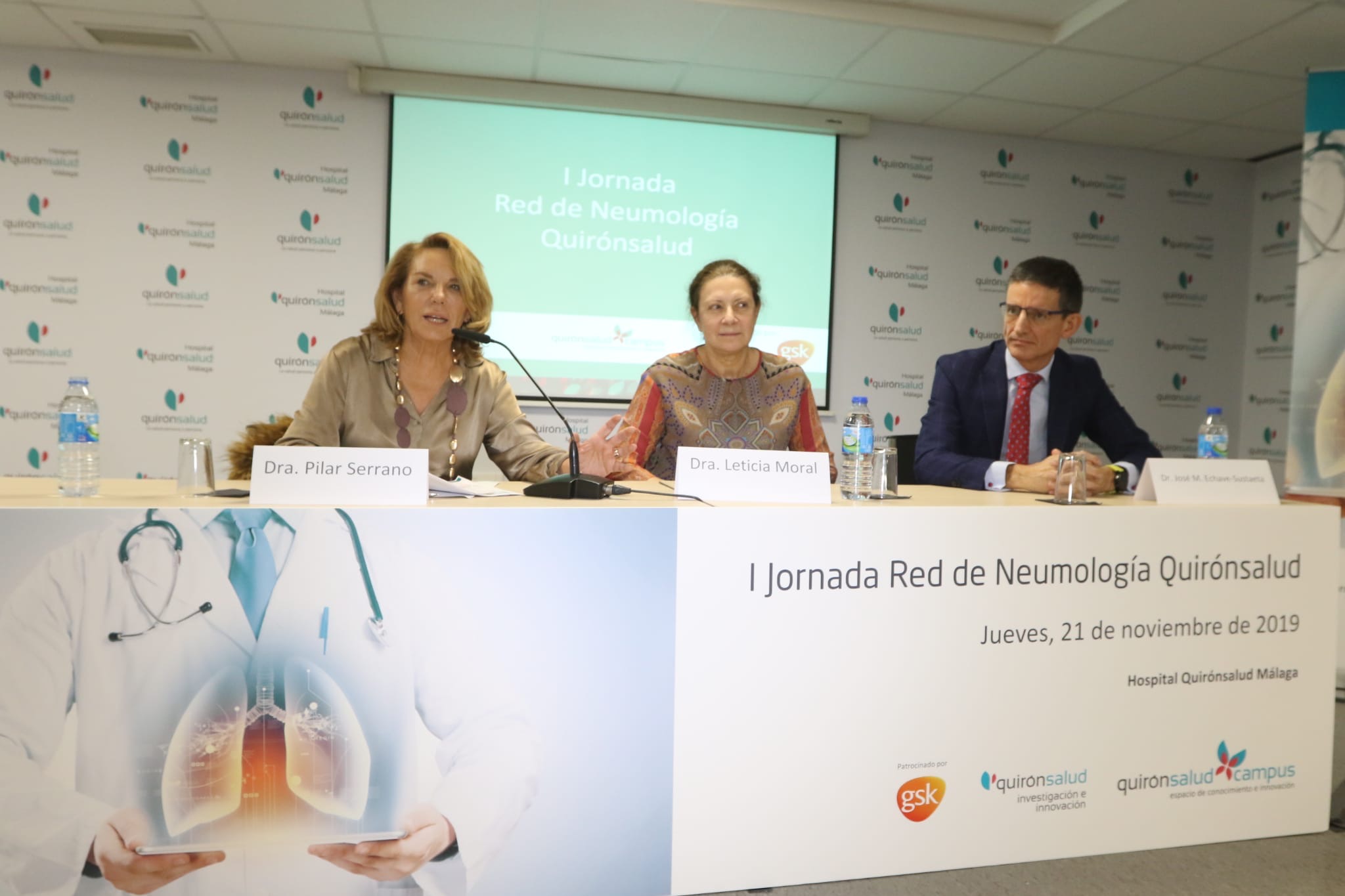 La I Jornada Red de Neumología Quirónsalud reúne en Málaga a medio centenar de especialistas del ...